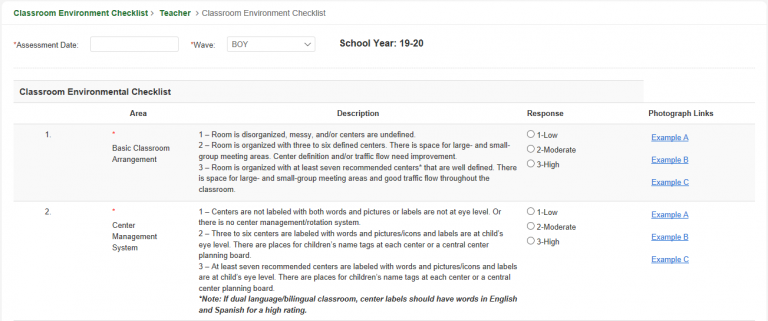 Pre-K Classroom Environment Checklist How-To-Guide (CEC) – CLI Engage ...