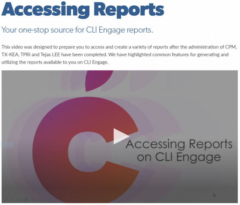 CLI Engage Enhancements – CLI Engage Public