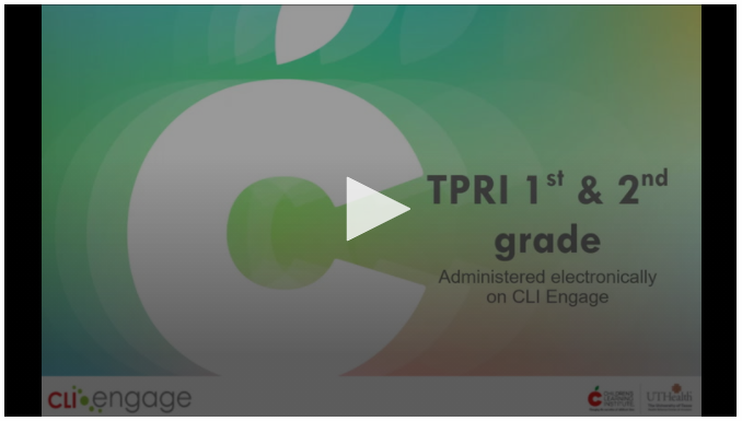 TPRI Training – CLI Engage Public